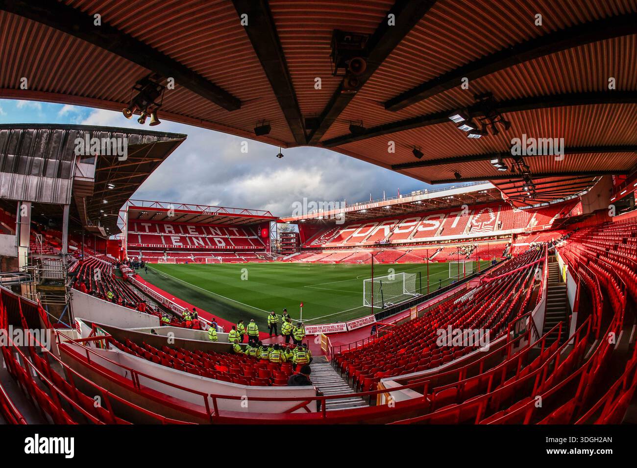 A general view of City Ground ahead of the Premier League match ...