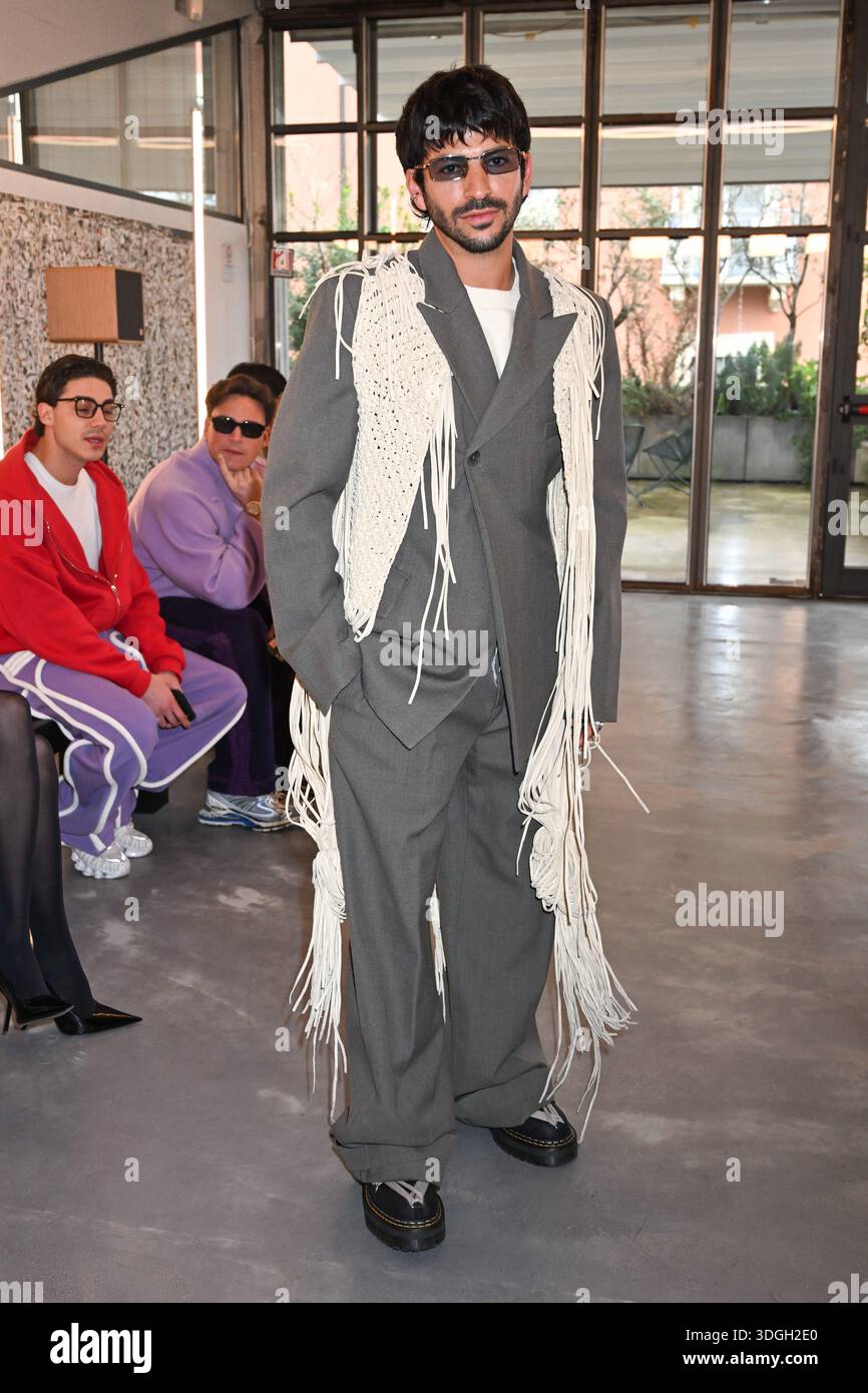 Milan, Italy. 17th Jan, 2026. Men's Fashion, Fall/Winter 2026 ...