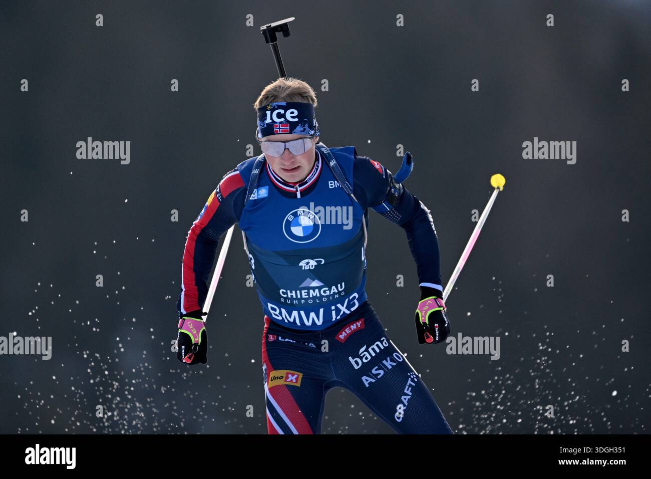 Ruhpolding, Germany. 17th Jan, 2026. Biathlon: World Cup, sprint 10 km ...