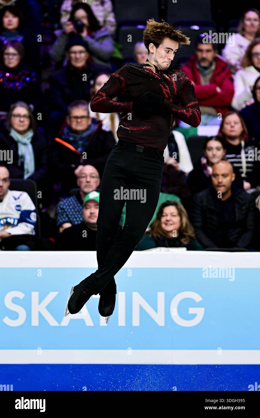 Sheffield, UK. 17th January 2026. Edward APPLEBY (GBR), during Men Free ...