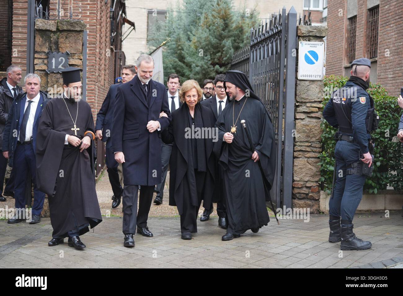 Madrid, Spain. 17th Jan, 2026. Spanish King Felipe VI and Spanish ...