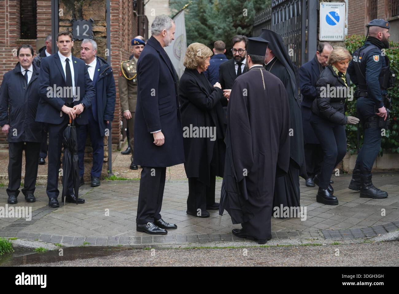 Madrid, Spain. 17th Jan, 2026. Spanish King Felipe VI and Spanish ...