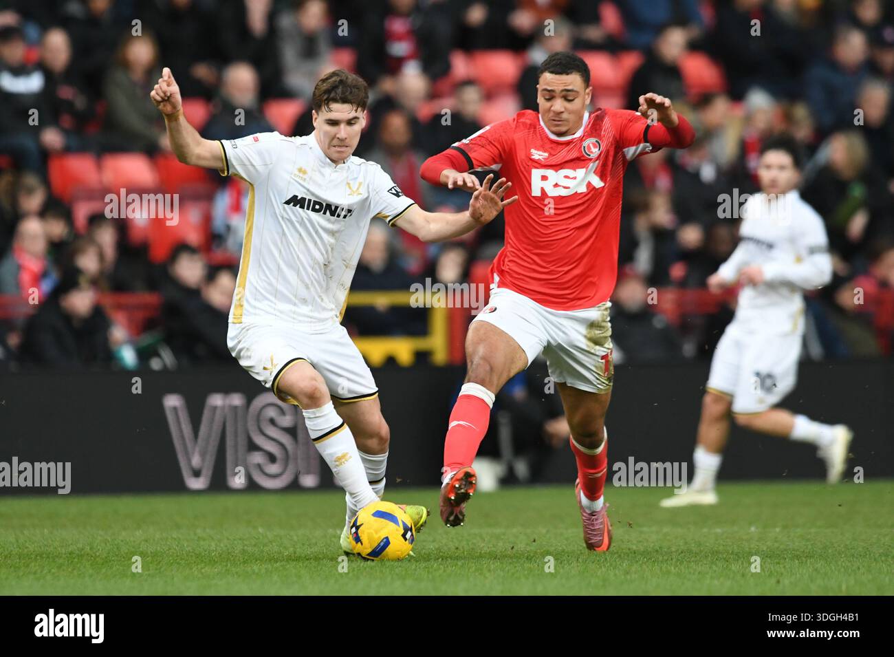 London, England. 17th Jan 2026. Miles Leaburn and Tyler Bindon during ...
