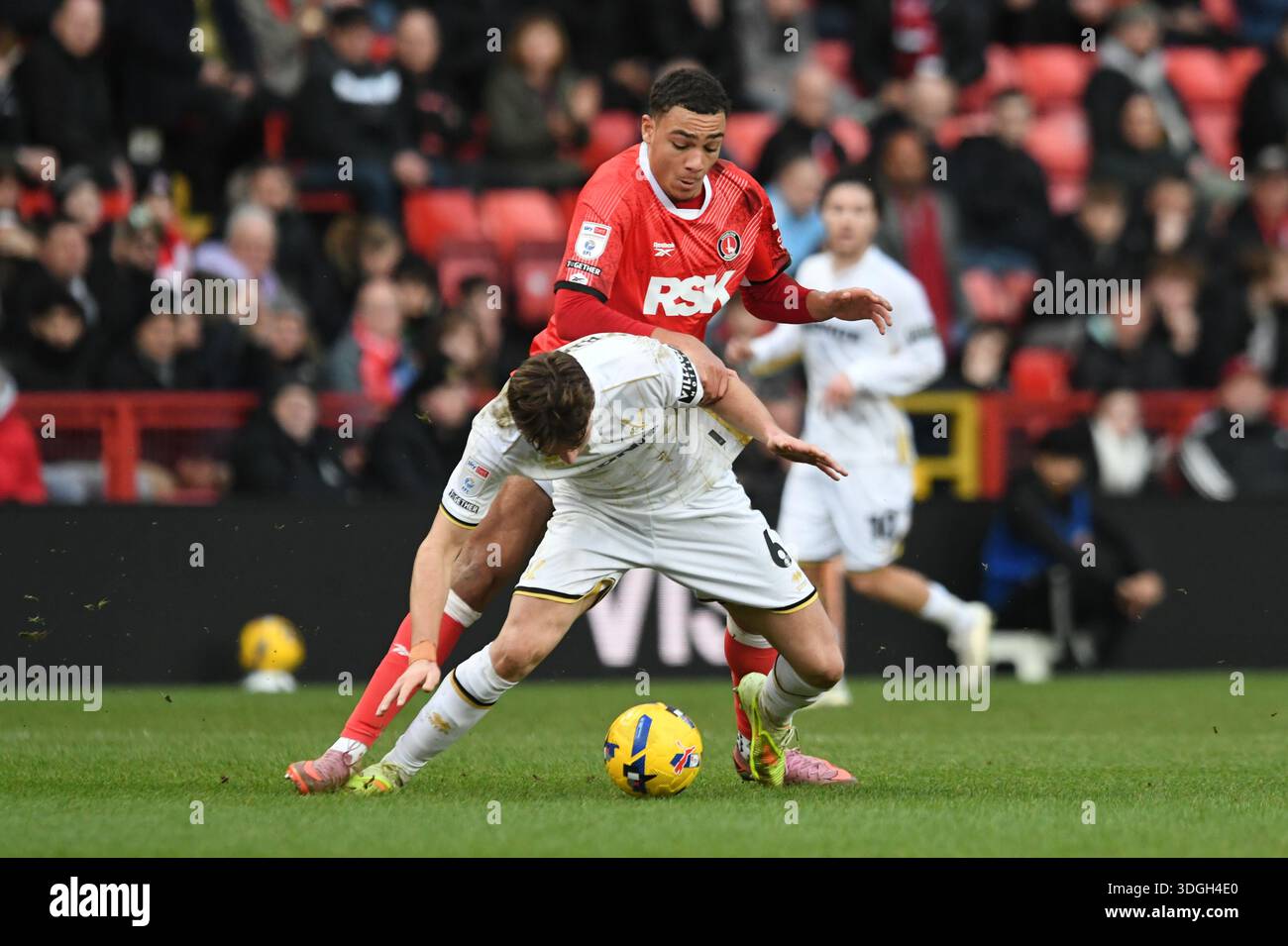 London, England. 17th Jan 2026. Miles Leaburn and Tyler Bindon during ...