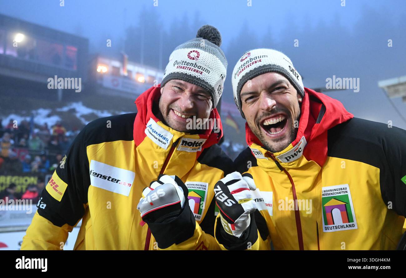 Altenberg, Germany. 17th Jan, 2026. Bobsleigh: World Cup, two-man ...