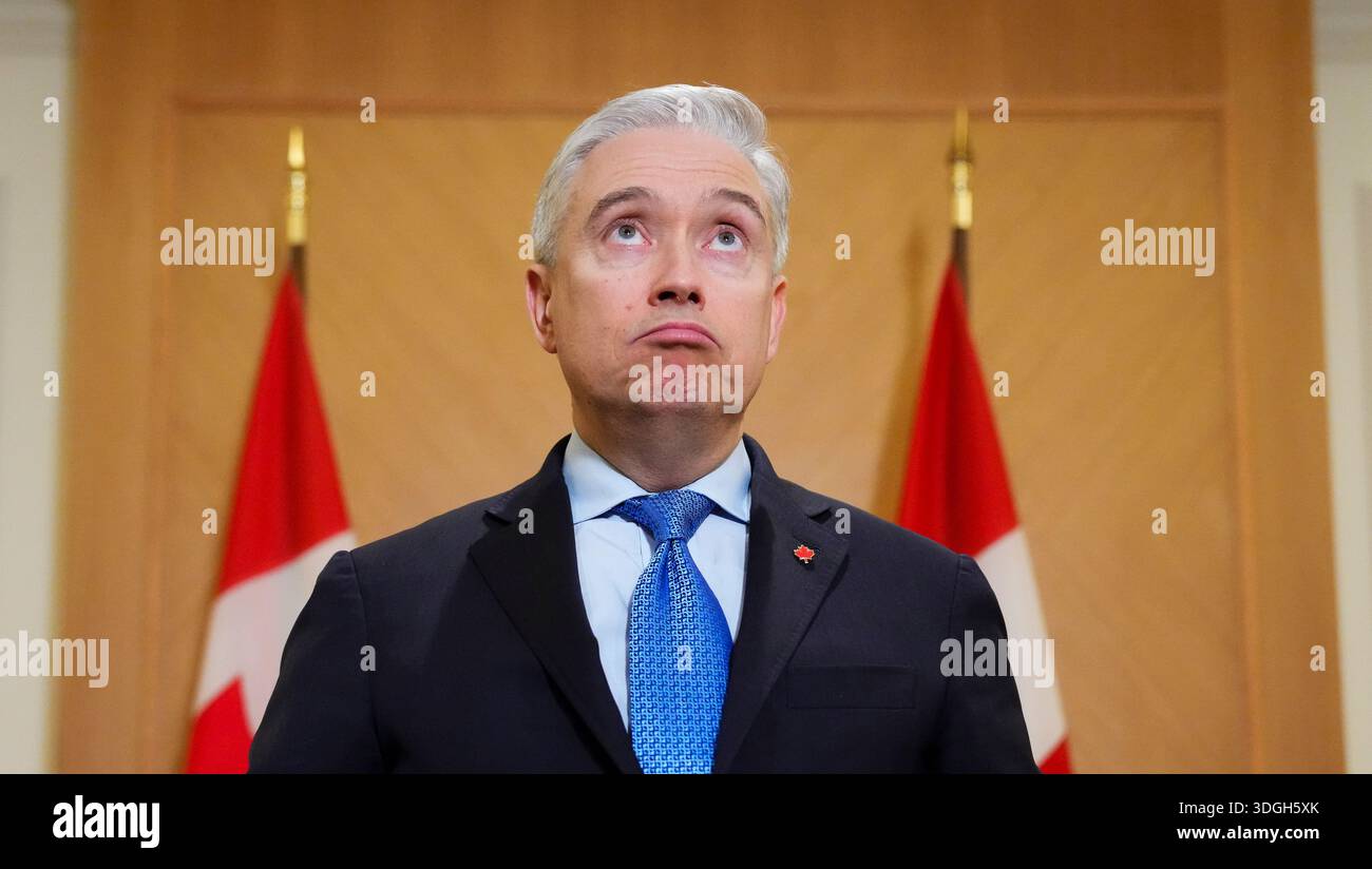 Minister of Finance and National Revenue Francois-Philippe Champagne ...