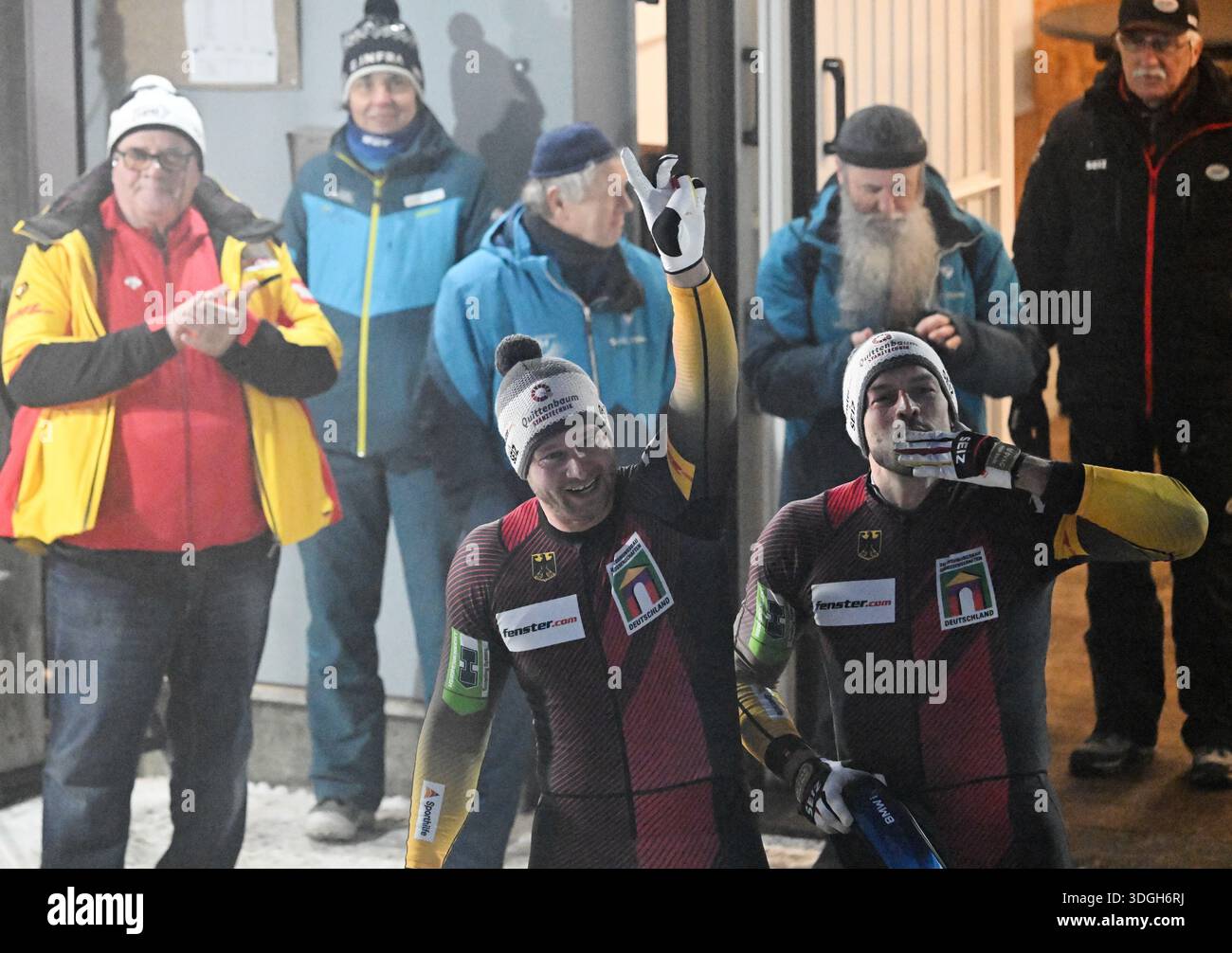 Altenberg, Germany. 17th Jan, 2026. Bobsleigh: World Cup, two-man ...