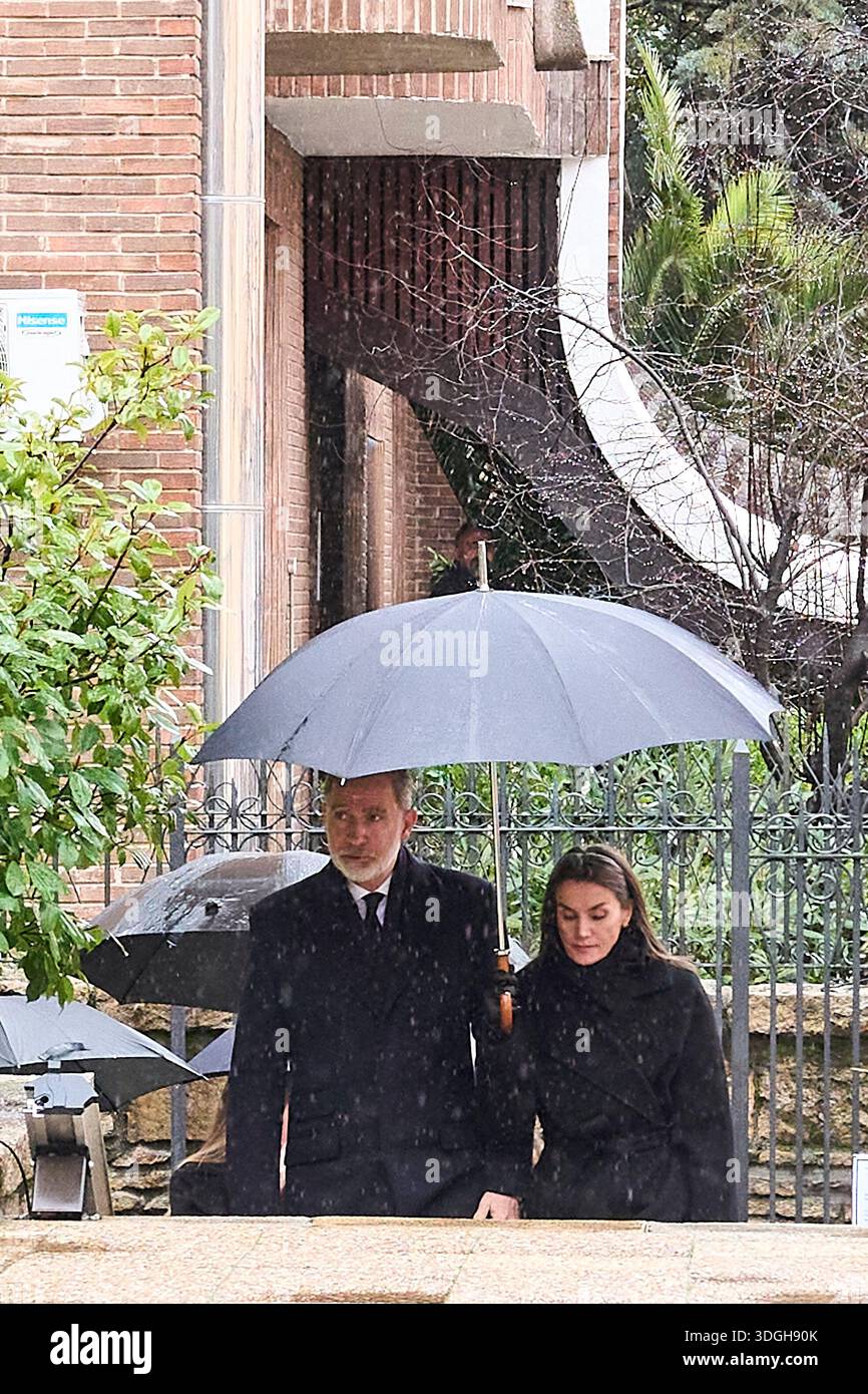 Madrid, Madrid, Spain. 17th Jan, 2026. King Felipe VI of Spain, Queen ...