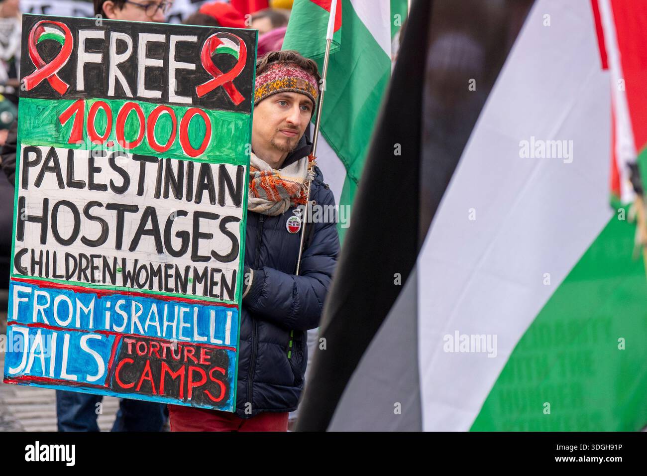 People take part in a "Resist Imperialism, Resist Repression ...