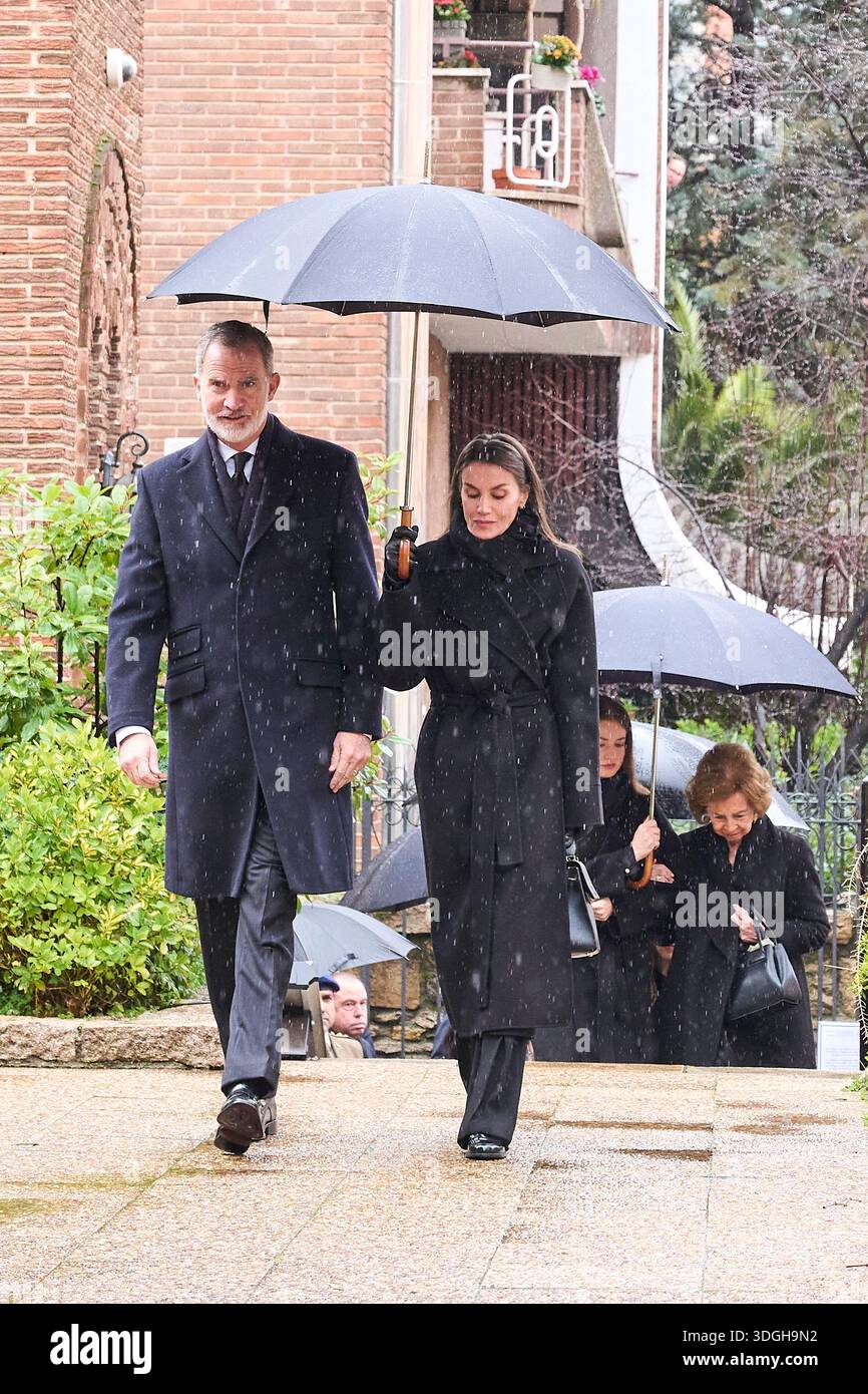 Madrid, Madrid, Spain. 17th Jan, 2026. King Felipe VI of Spain, Queen ...
