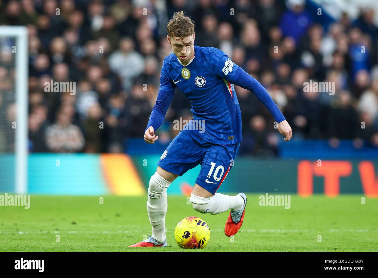 Cole Palmer of Chelsea during the Chelsea v Brentford Premier League ...