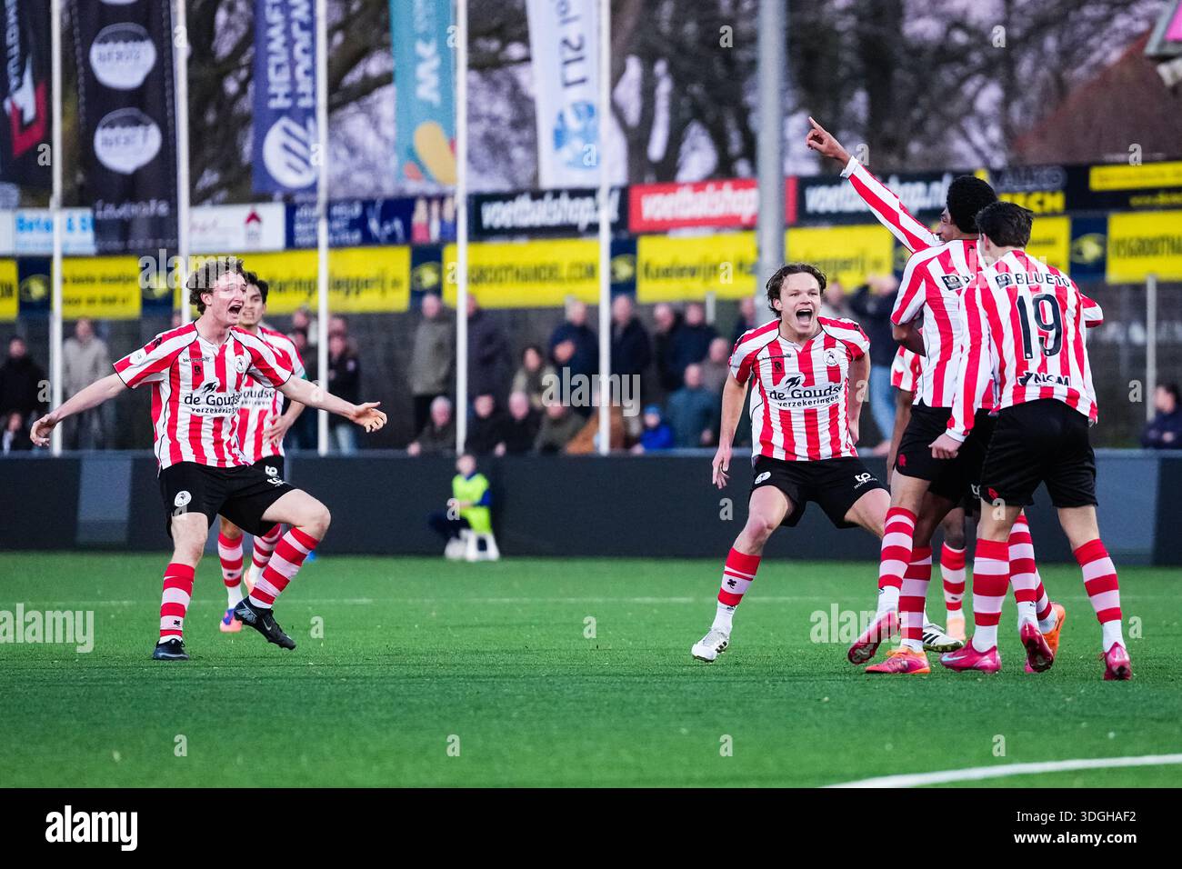 Spakenburg - Timo Borrie of Jong Sparta Rotterdam, Olivier van Zijl of ...