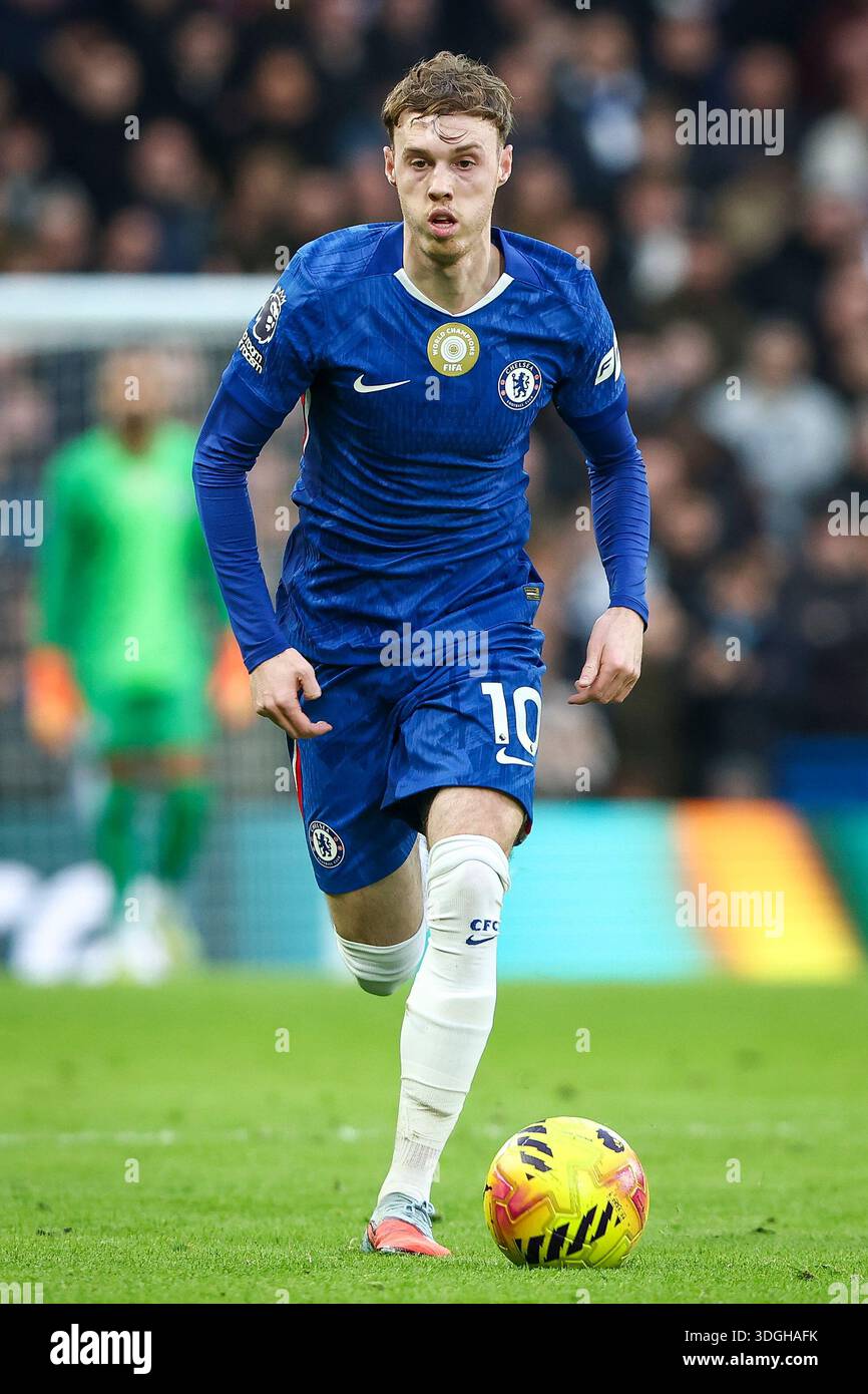 Cole Palmer of Chelsea during the Chelsea v Brentford Premier League ...