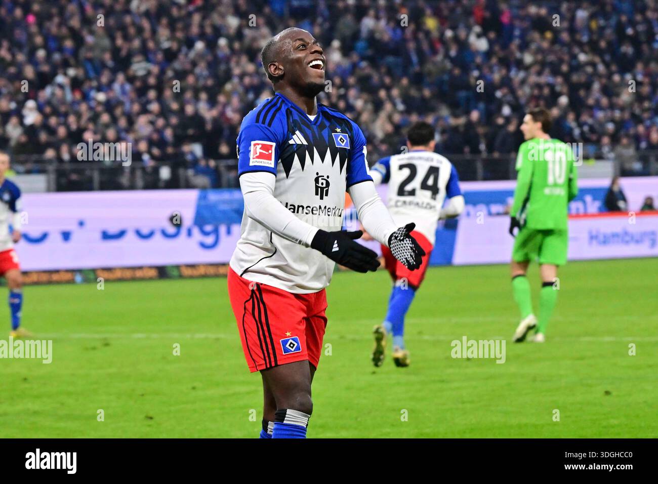 January 17, 2026, Volksparkstadion, Hamburg, GER; 1. FBL, HSV Hamburg ...