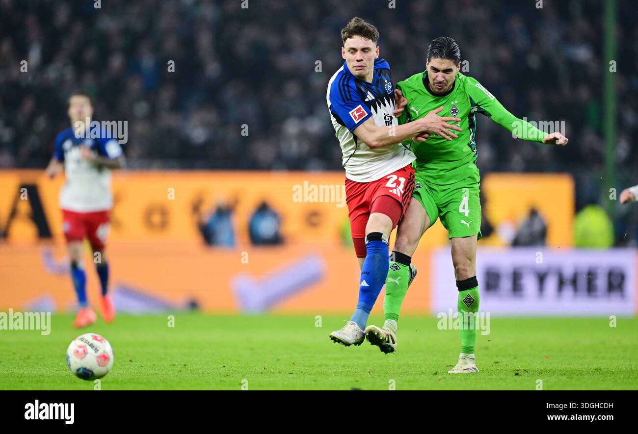 from left: Nicolai Remberg (HSV Hamburg), Kevin Diks Hamburg, January ...