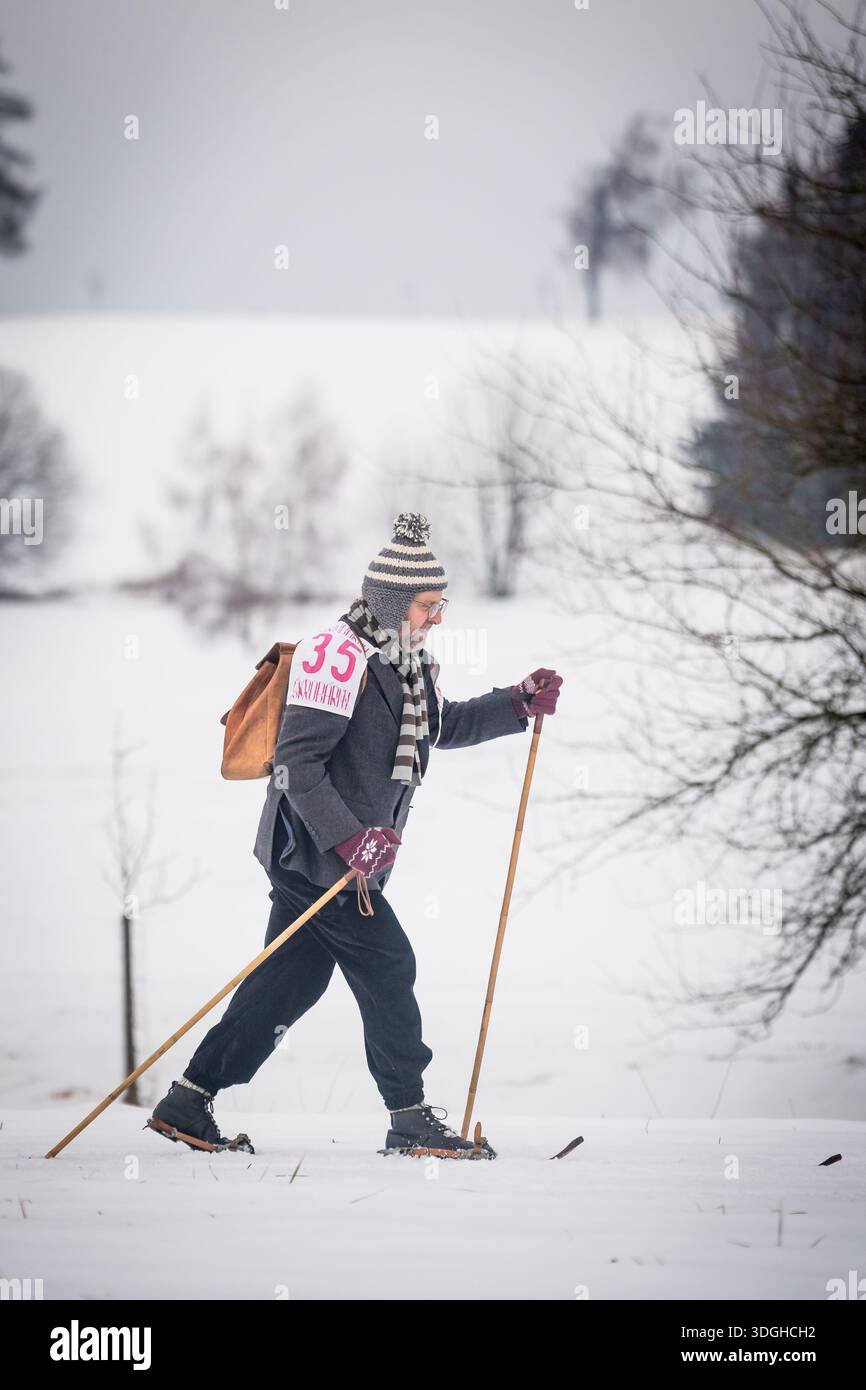 Polnicka, Czech Republic. 17th Jan, 2026. The 19th year of the Skiman ...