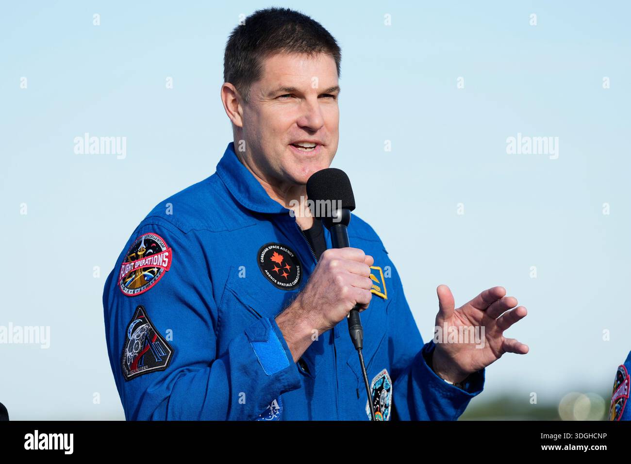 Canadian Space Agency astronaut Jeremy Hansen, crew member of NASA's ...