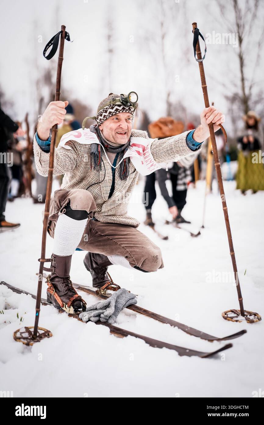 Polnicka, Czech Republic. 17th Jan, 2026. The 19th year of the Skiman ...