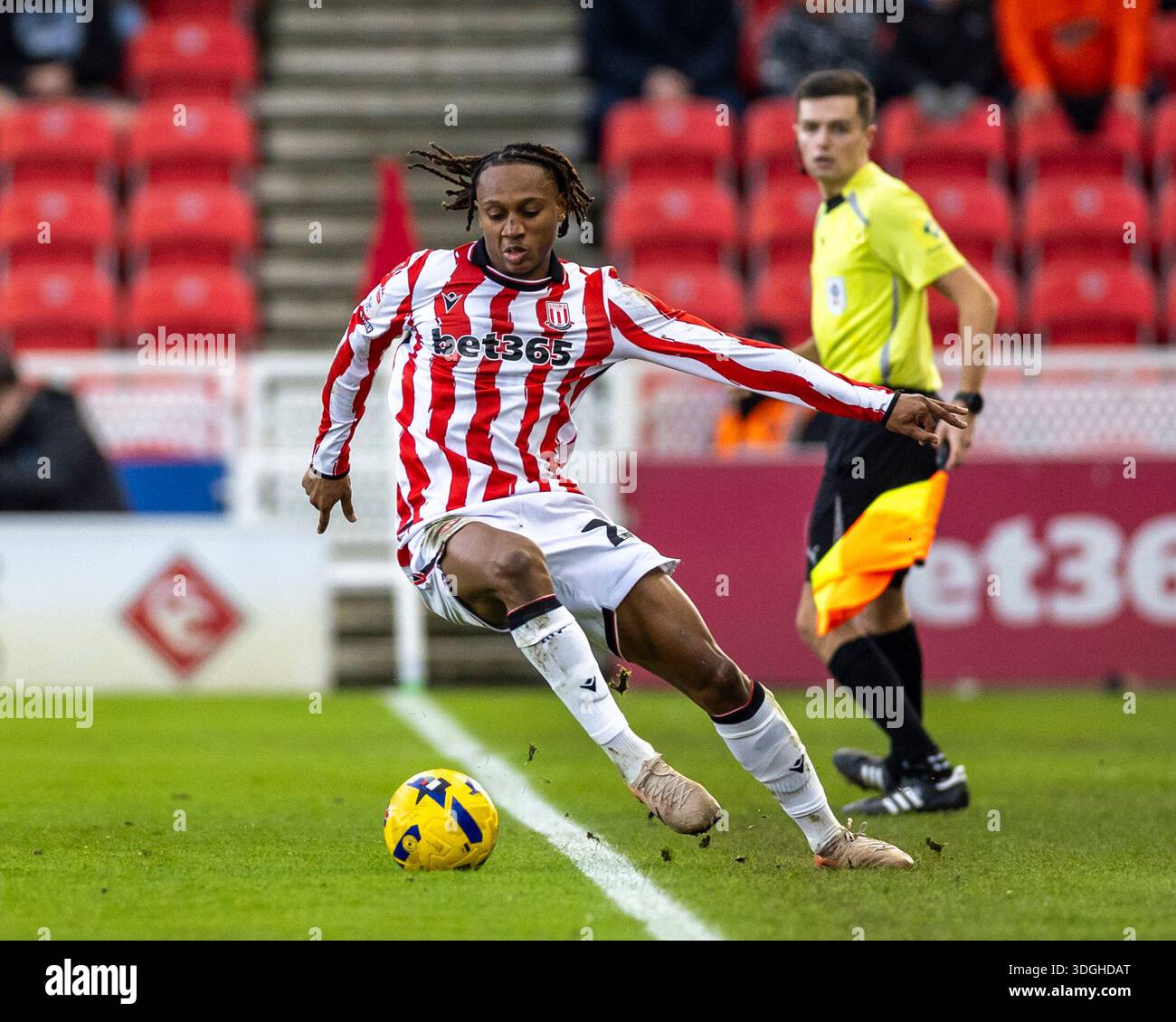 17th January 2026; Bet365 Stadium, Stoke, Staffordshire, England; EFL ...