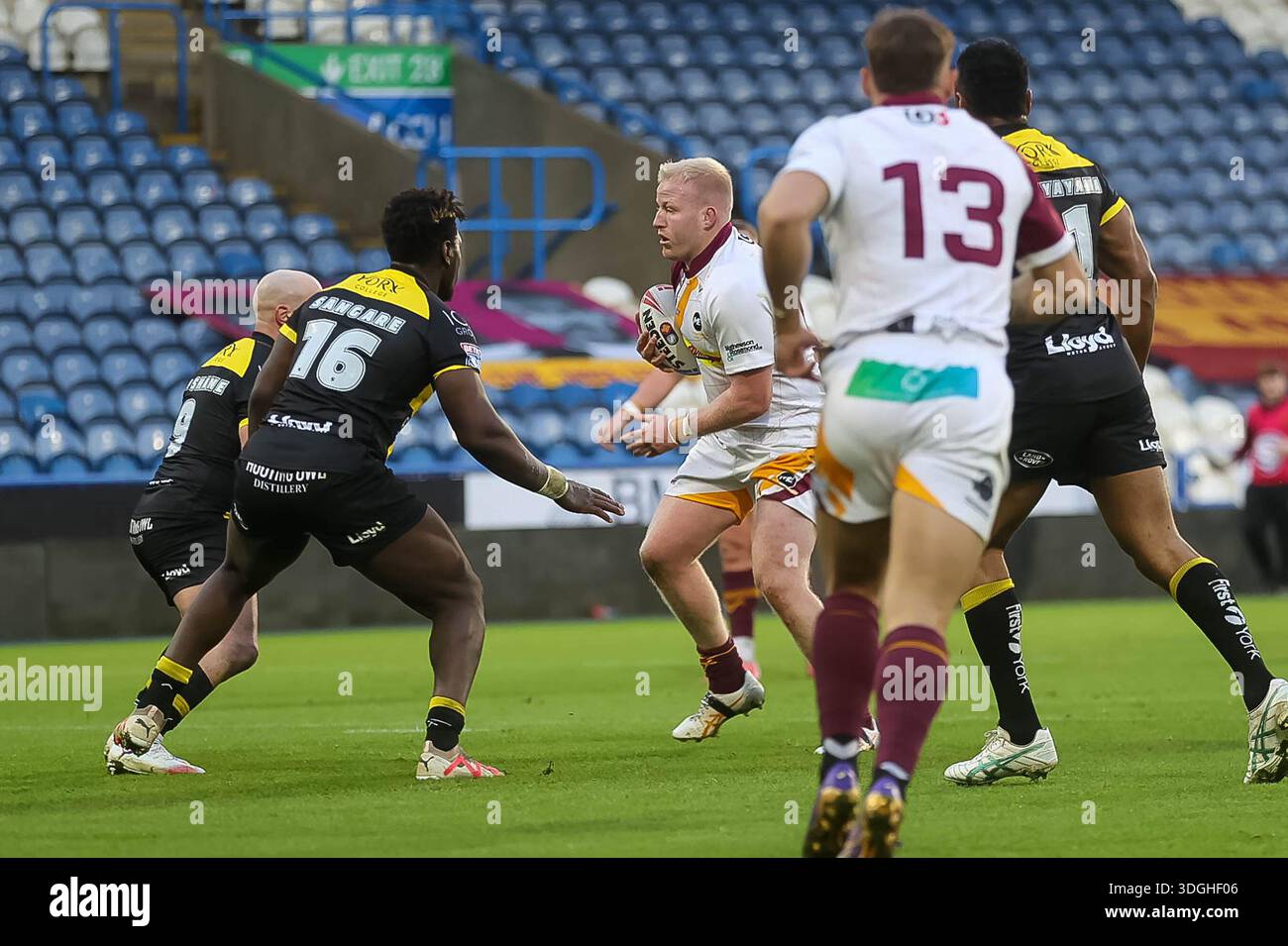Matty English on a run during the Pre- Seaon Friendly match between ...