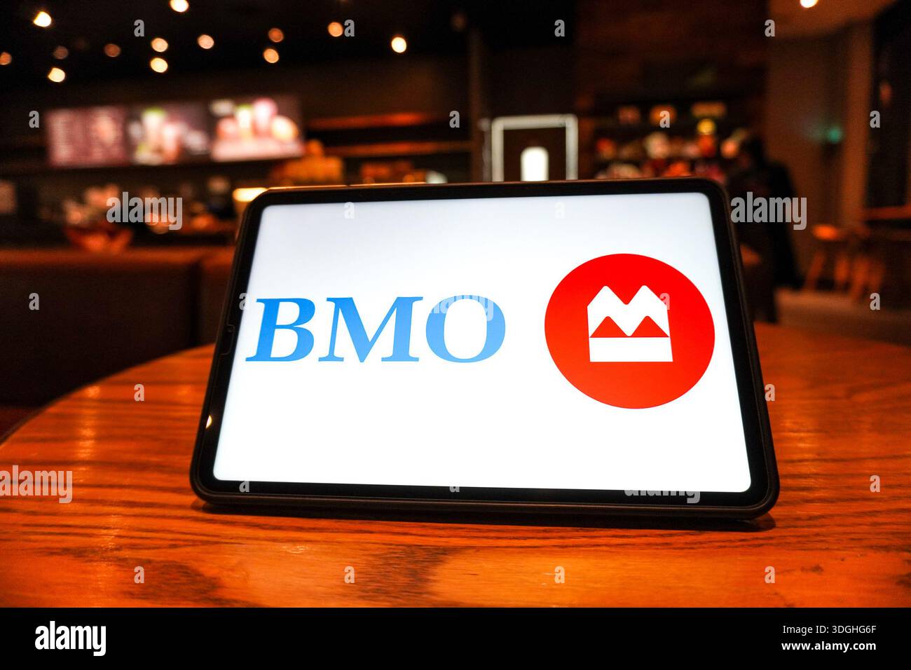 China. 17th Jan, 2026. In this photo illustration, the Bank of Montreal ...