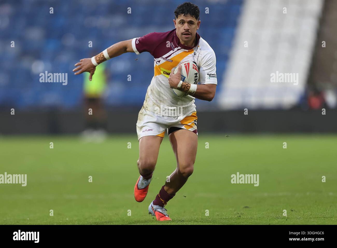 Jacob Gagai on a run during the Pre- Seaon Friendly match between ...
