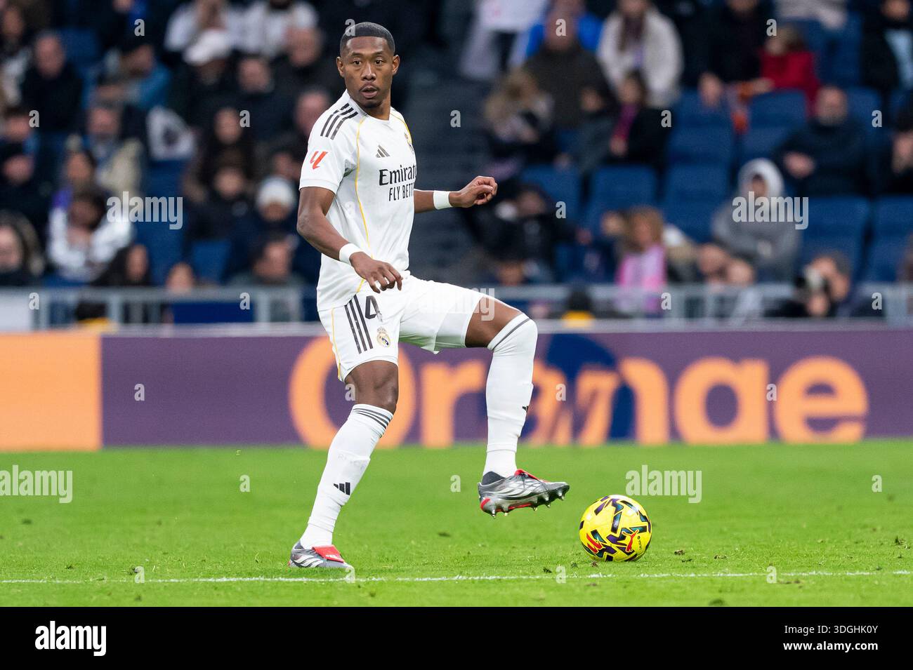 Madrid, Spain. 17th Jan, 2026. Real Madrid CF's David Alaba during La ...
