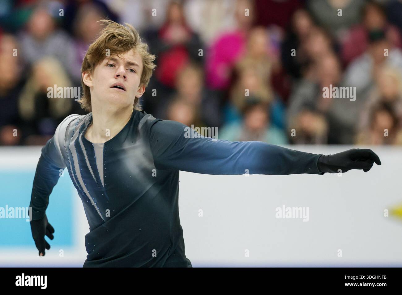 Day Four. 17th Jan, 2026. Tamir Kuperman of Israel competes in the ISU ...