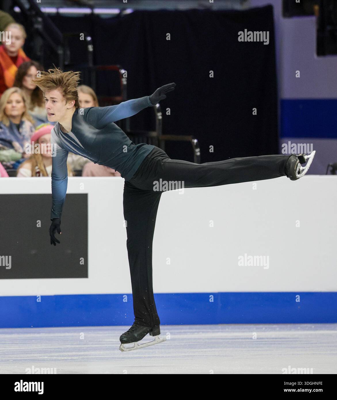 Day Four. 17th Jan, 2026. Tamir Kuperman of Israel competes in the ISU ...
