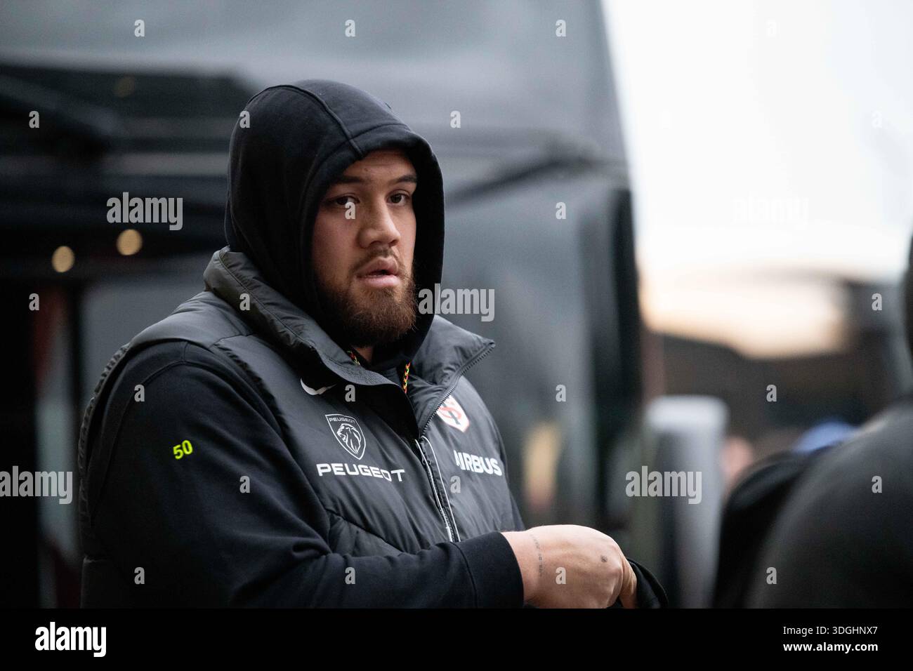 Emmanuel Meafou of Toulouse during the EPCR Champions Cup match between ...