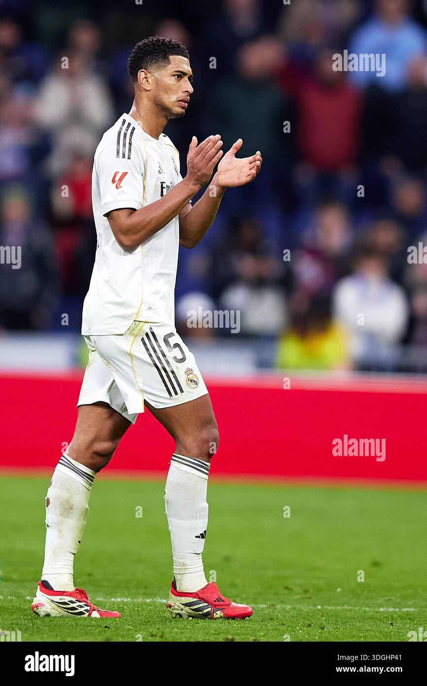 MADRID, SPAIN - JANUARY 17: Jude Bellingham of Real Madrid during the ...