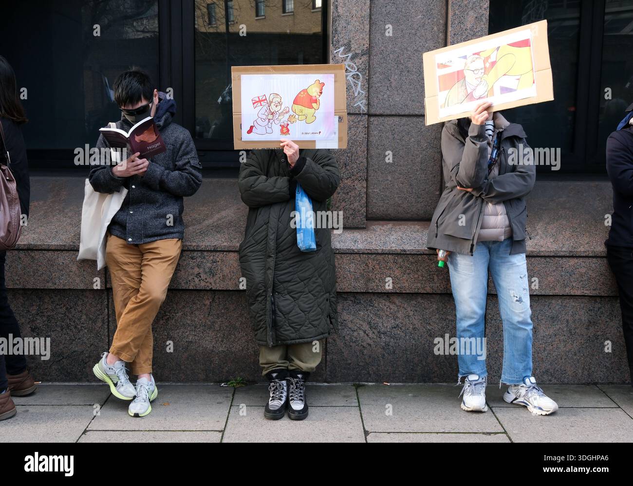 London, UK. 17th Jan 2026. Protest against the proposed Chinese mega ...