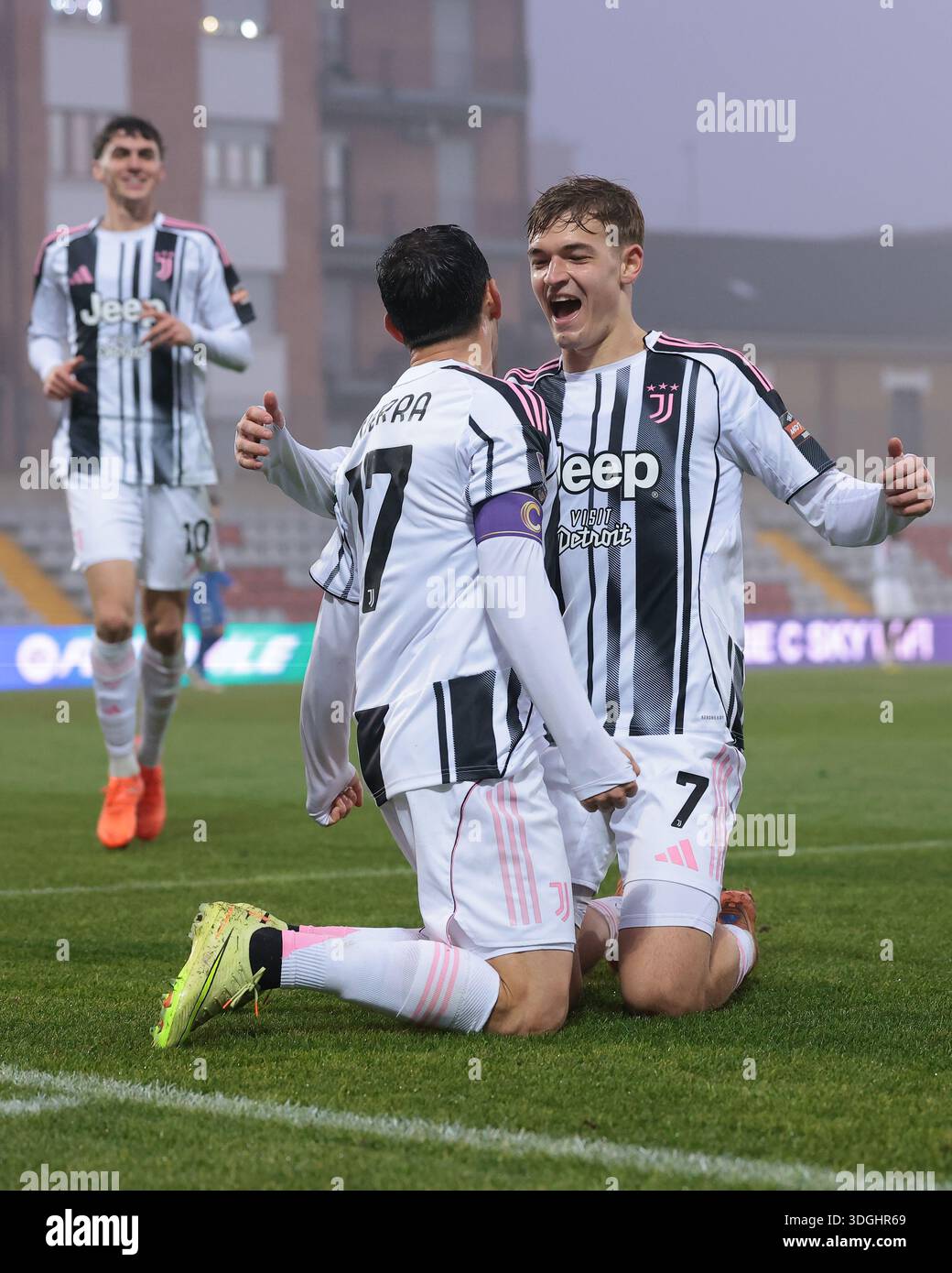 Alessandria, Italy. 17th Jan, 2026. Simone Guerra of Juventus ...