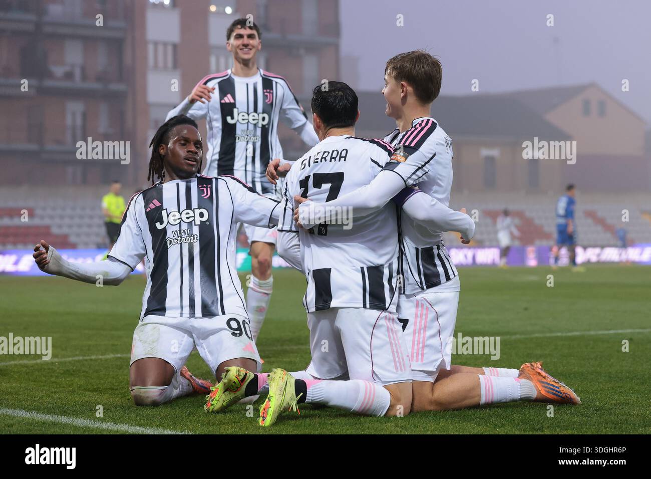 Alessandria, Italy. 17th Jan, 2026. Simone Guerra of Juventus ...