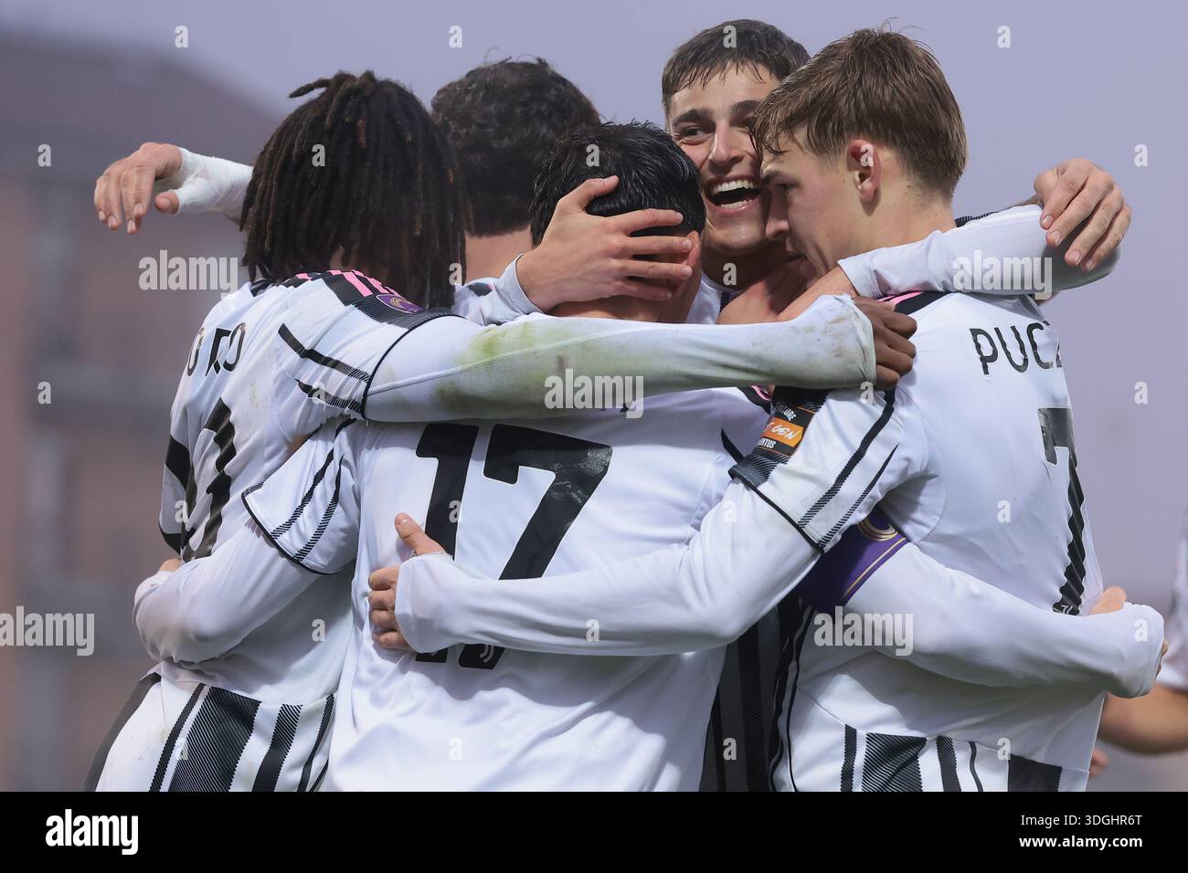 Alessandria, Italy. 17th Jan, 2026. Simone Guerra of Juventus ...