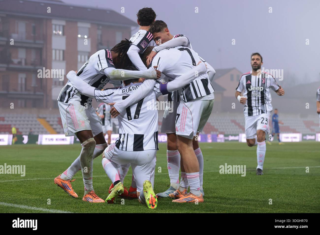 Alessandria, Italy. 17th Jan, 2026. Simone Guerra of Juventus ...
