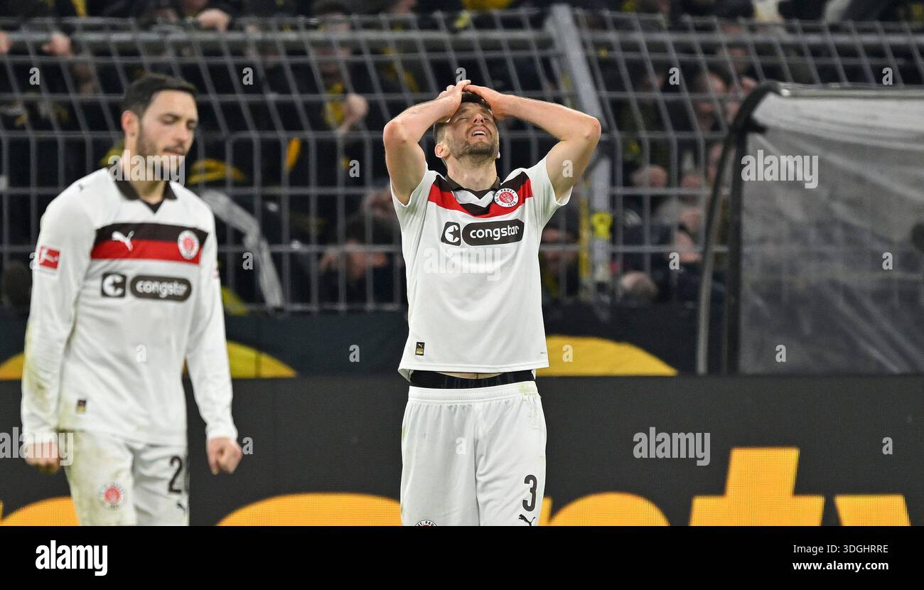 Karol Mets (St. Pauli) Dortmund, January 17, 2026, Soccer, Bundesliga ...