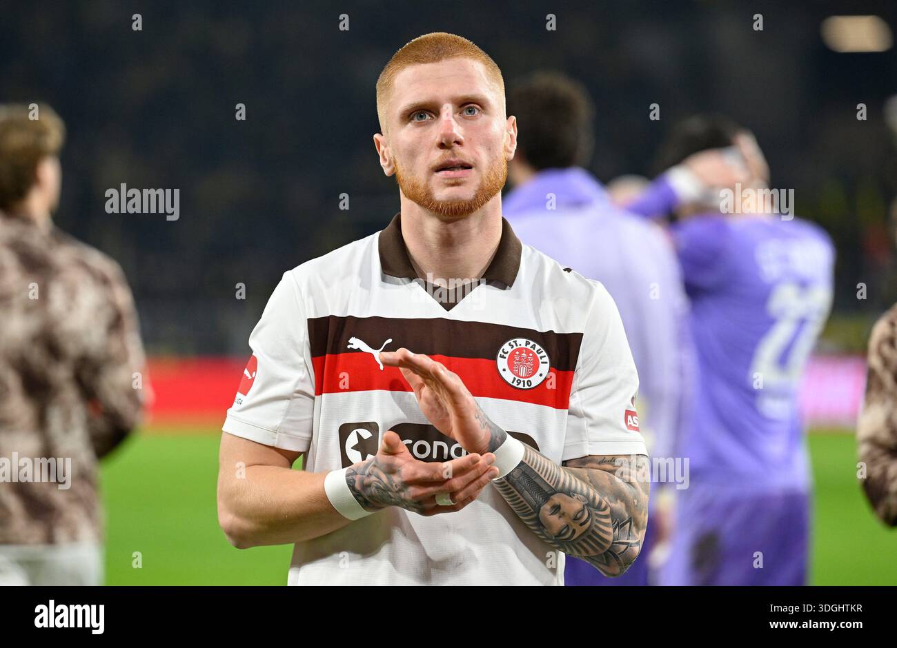 Louis Oppie (St. Pauli) Dortmund, January 17, 2026, Soccer, Bundesliga ...