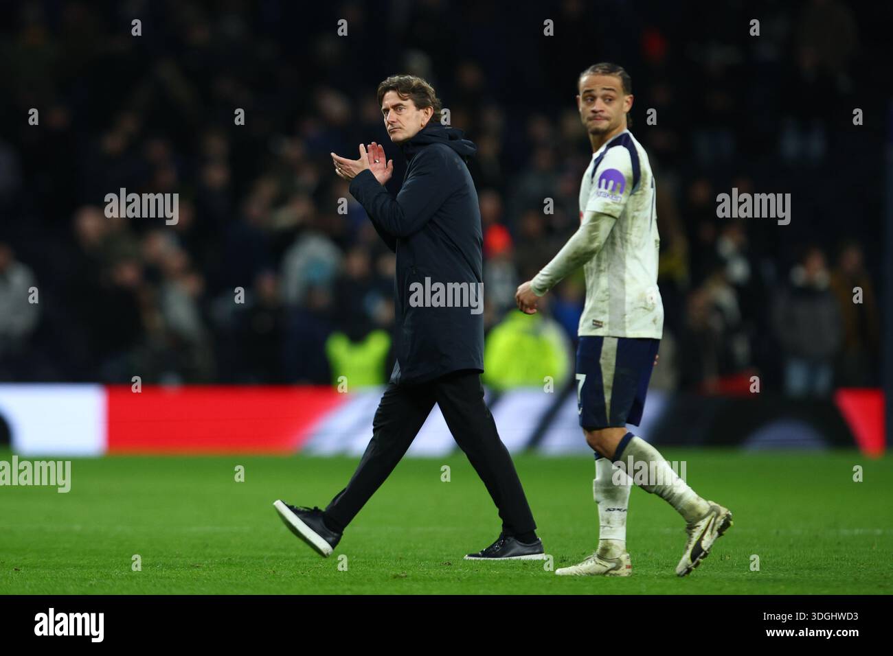 LONDON, UK - 17th Jan 2026: Tottenham Hotspur Head Coach Thomas Frank ...