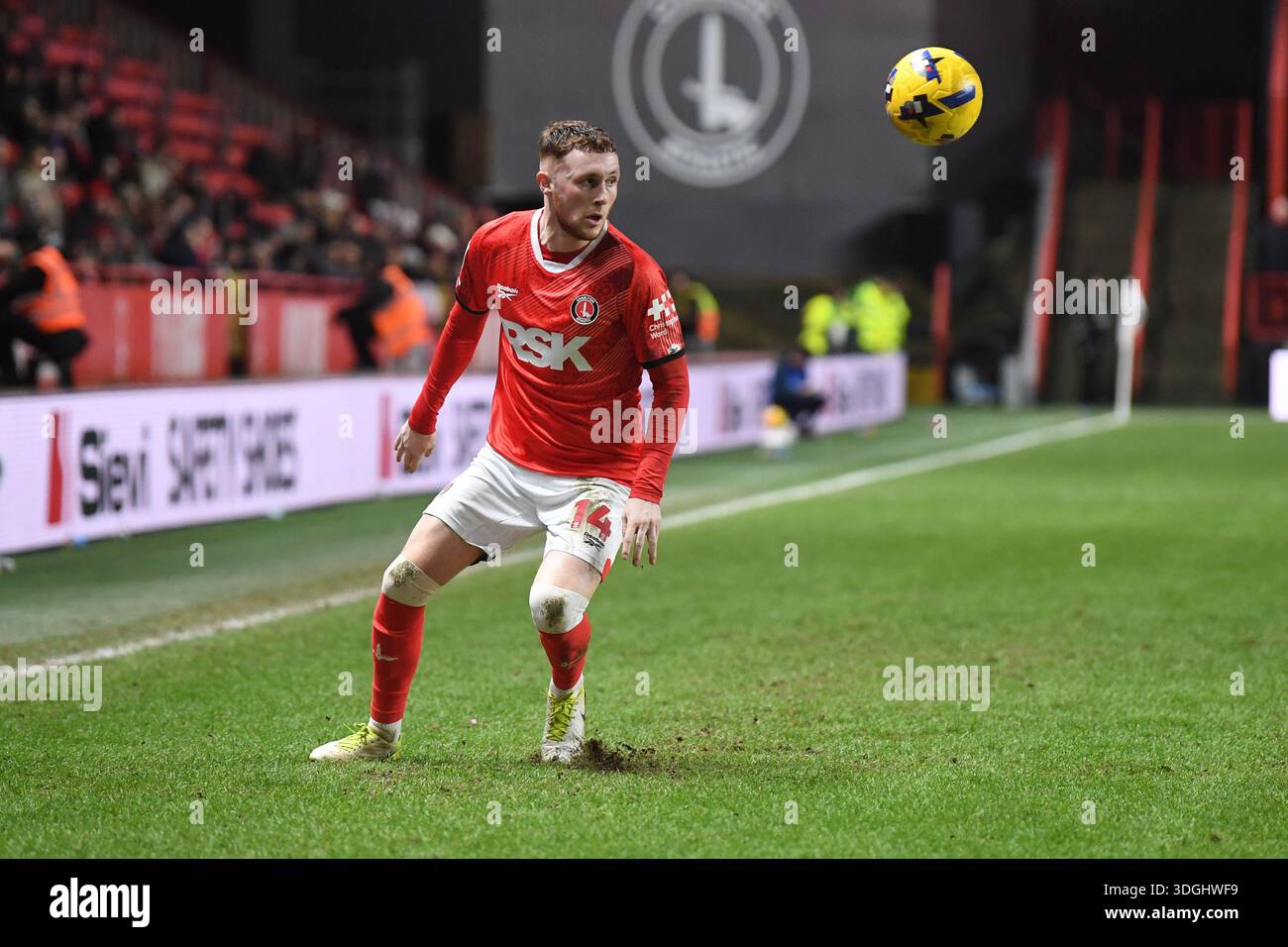 London, England. 17th Jan 2026. Sonny Carey during the Sky Bet EFL ...