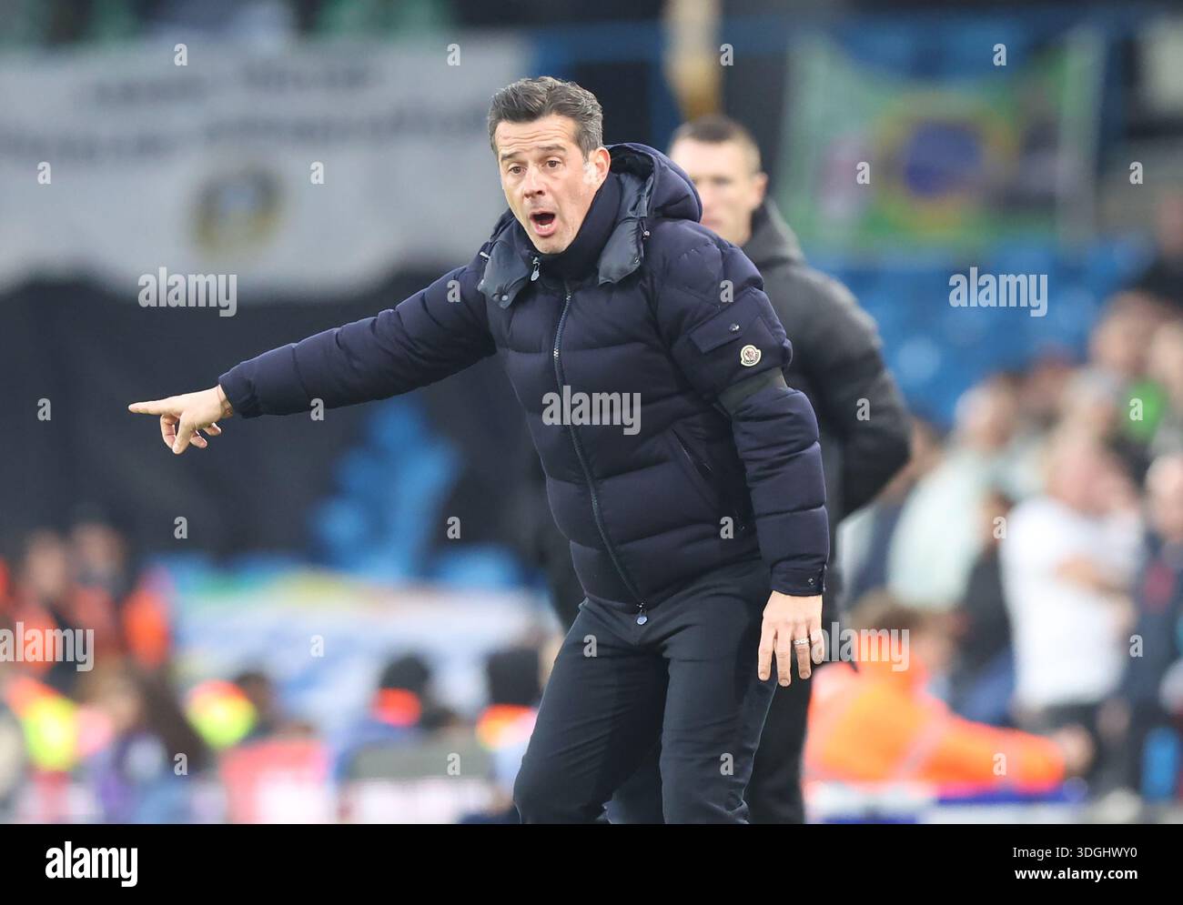 Leeds, UK. 17th Jan, 2026. Marco Silva manager of Fulham during the ...