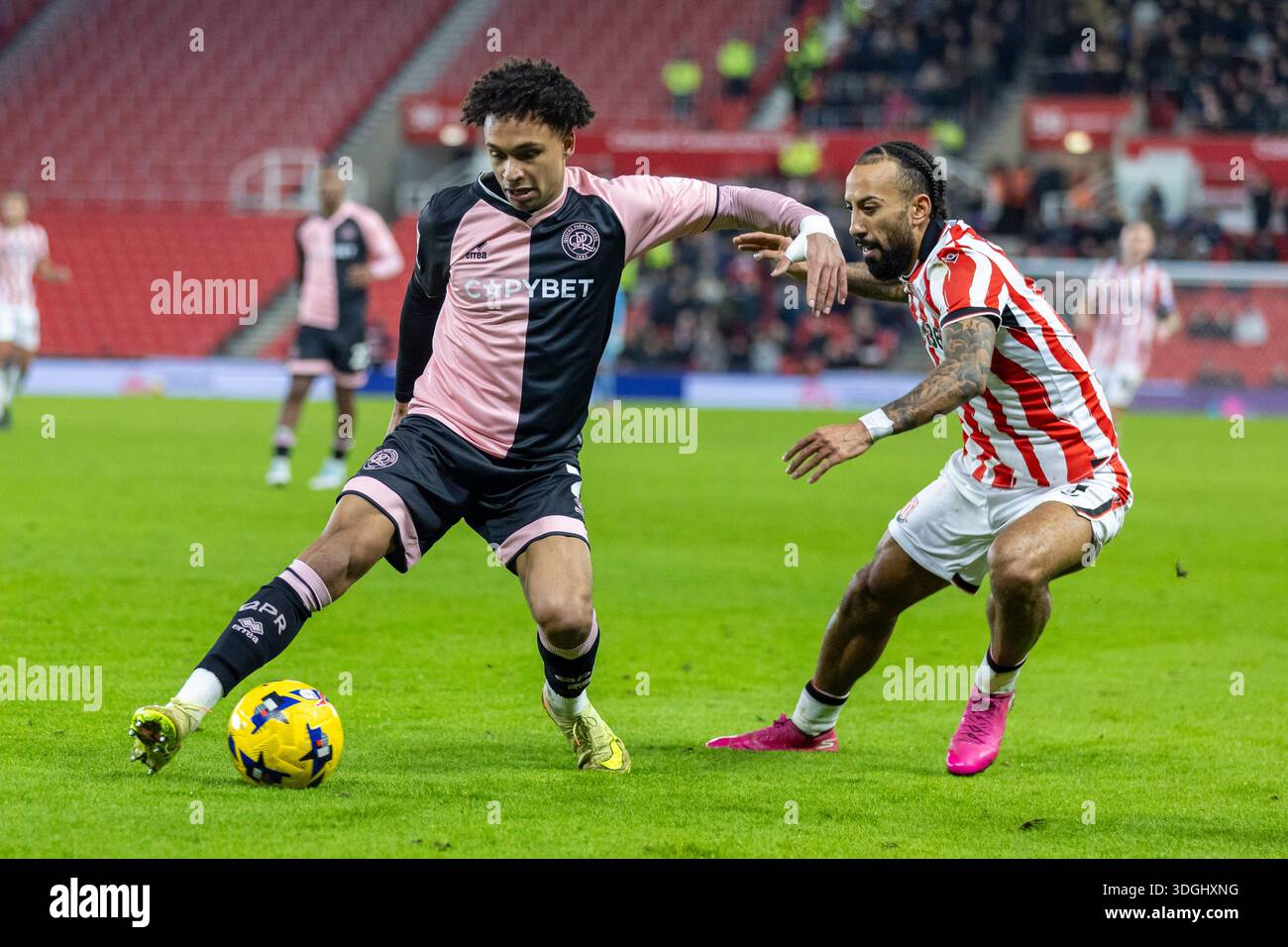17th January 2026; Bet365 Stadium, Stoke, Staffordshire, England; EFL ...