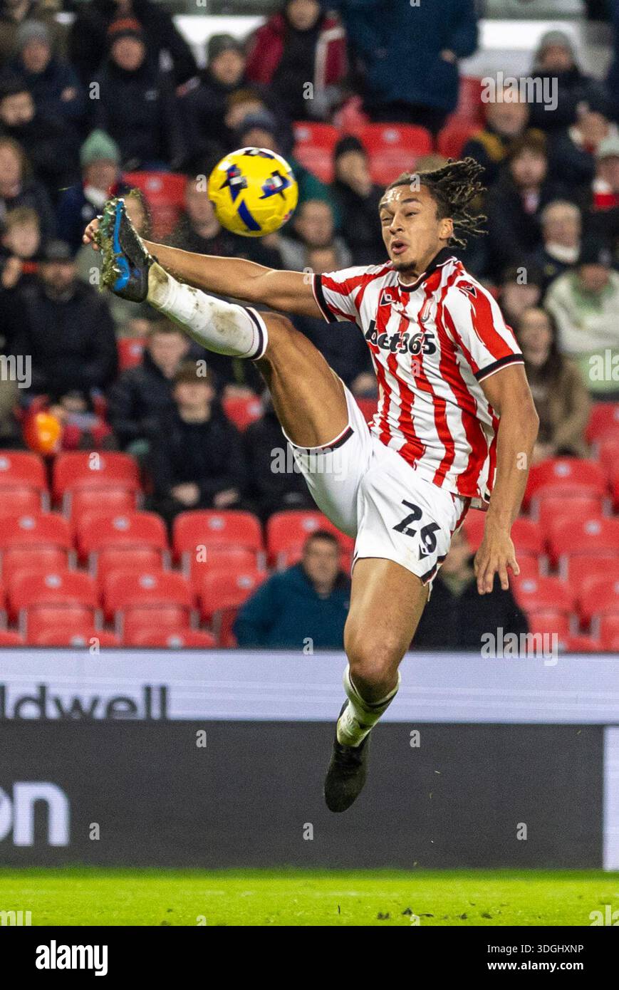 17th January 2026; Bet365 Stadium, Stoke, Staffordshire, England; EFL ...