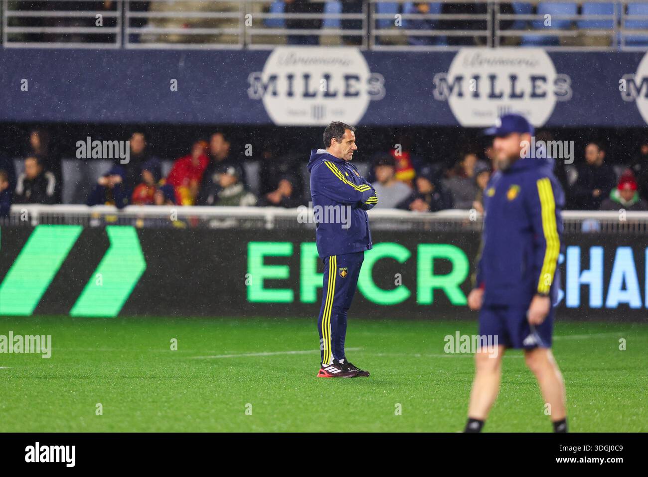 Laurent LABIT head coach of Perpignan during the EPCR Challenge Cup ...