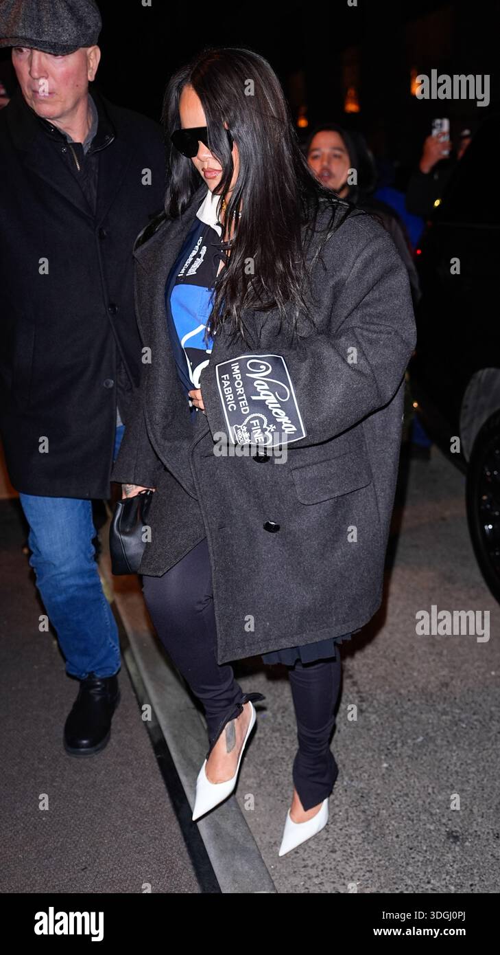 Photo by: XNY/STAR MAX/IPx 2026 1/16/26 Rihanna is seen on January 16 ...