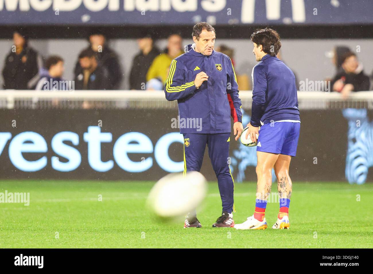 Laurent LABIT head coach of Perpignan during the EPCR Challenge Cup ...