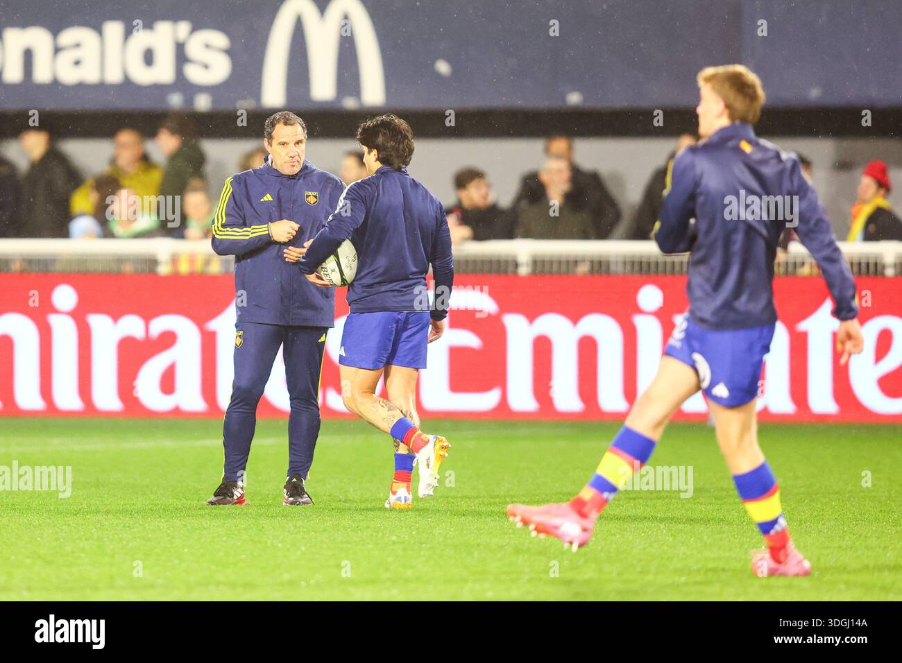 Laurent LABIT head coach of Perpignan during the EPCR Challenge Cup ...