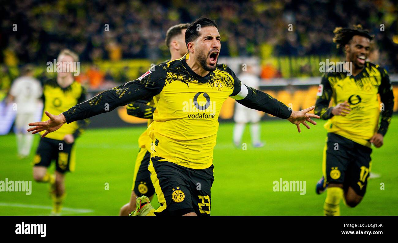 Dortmund, Germany. 17th Jan 2026. Torjubel: Emre Can (BVB) Borussia ...