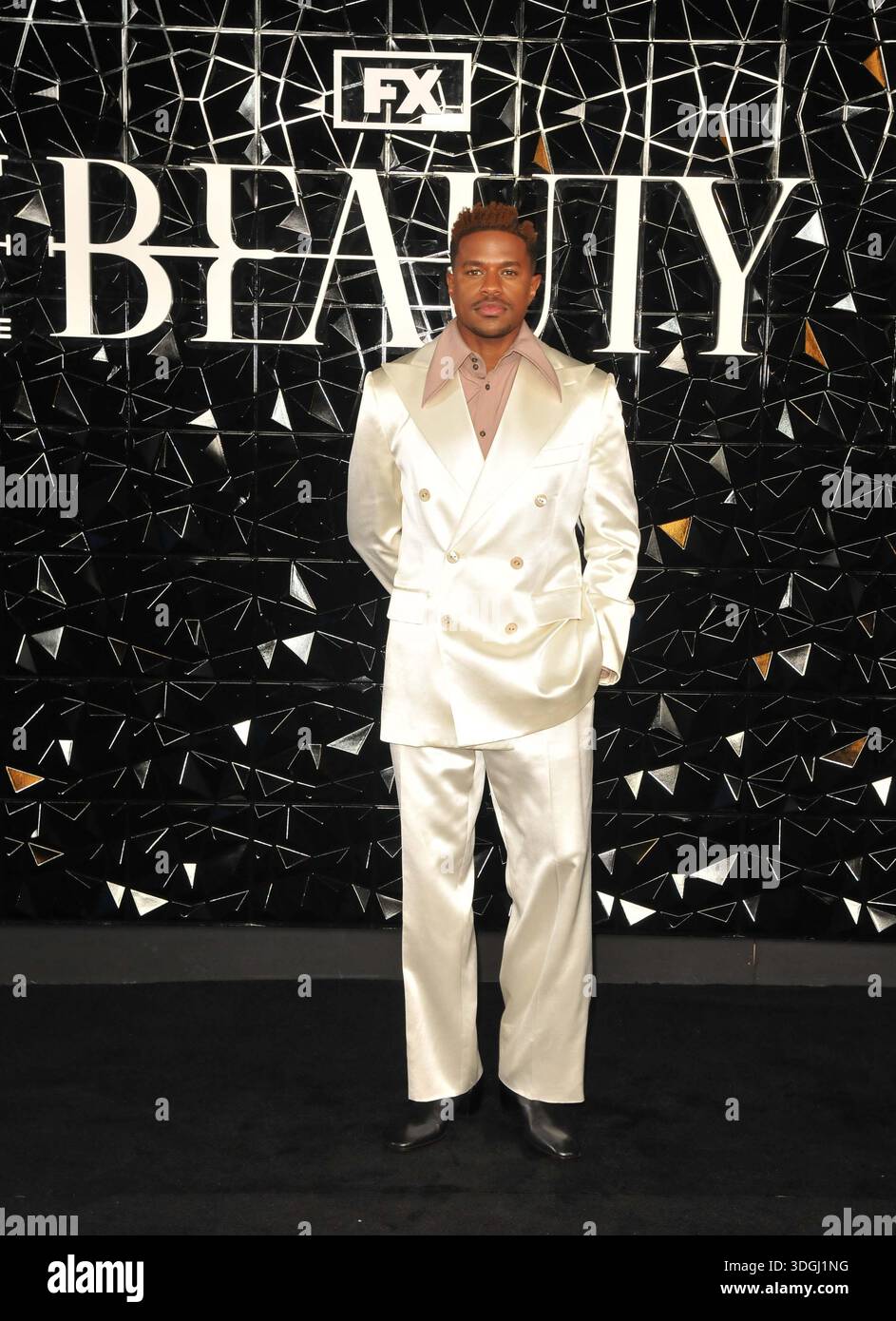 London, UK. 16th Jan, 2026. Jeremy Pope at "The Beauty" UK TV premiere ...