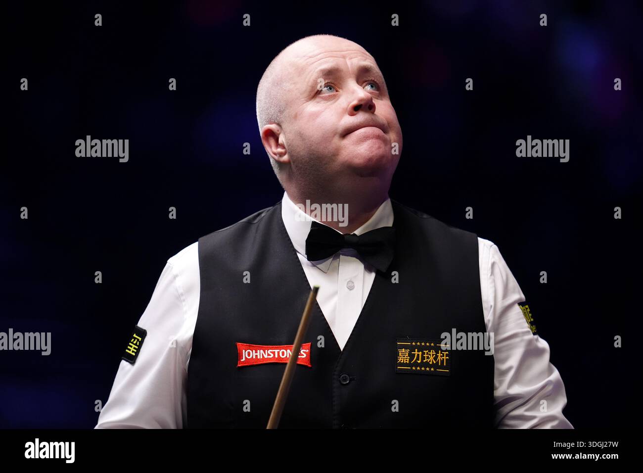 John Higgins on day seven of the 2026 Johnstone's Paint Masters at ...